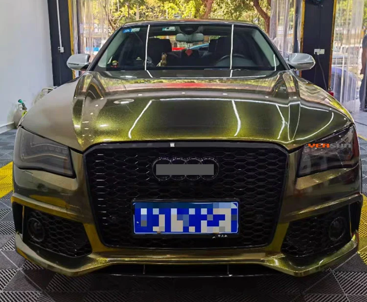 D4 A8 Front Bumper Bodykit - Audi A8 Modified RS8 Bumper