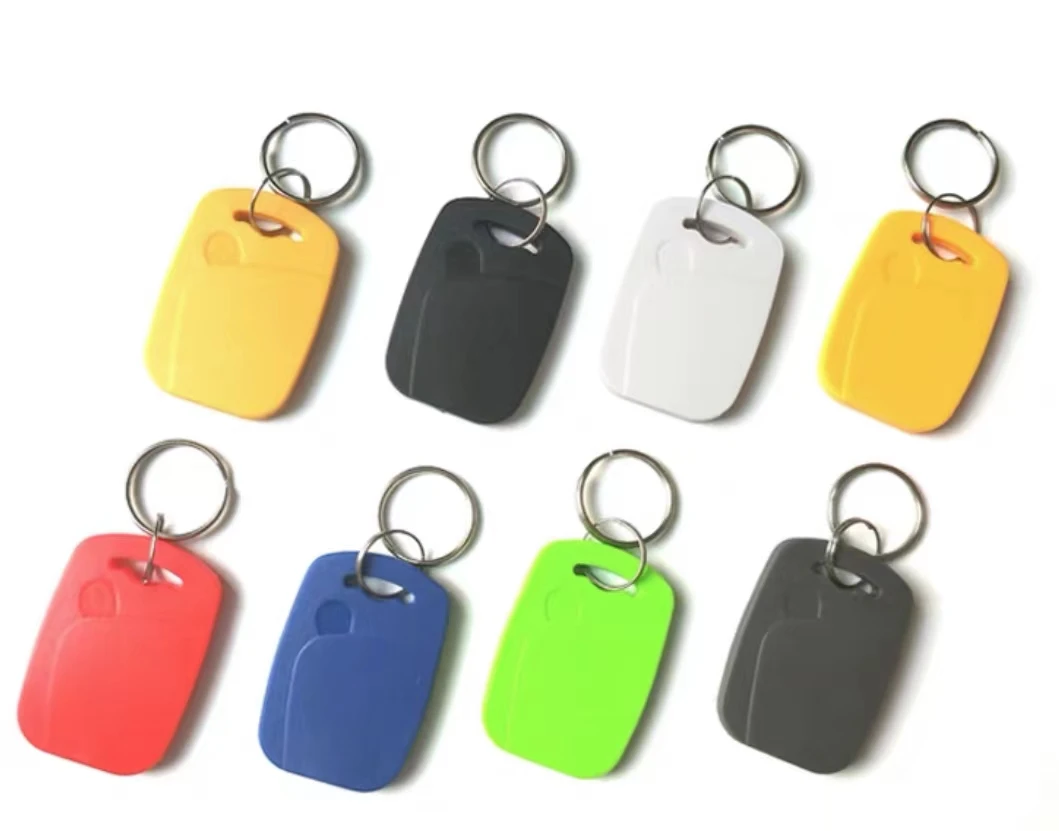 Printable ABS RFID Chain ID Waterproof Key Tag 13.56Mhz 125KHz Security ...