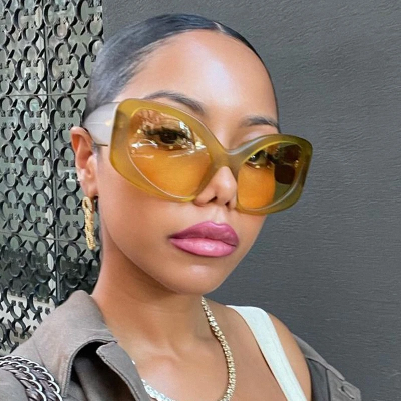Wholesale Luxury Designer Colorful Sunglasses Women Oversized ...