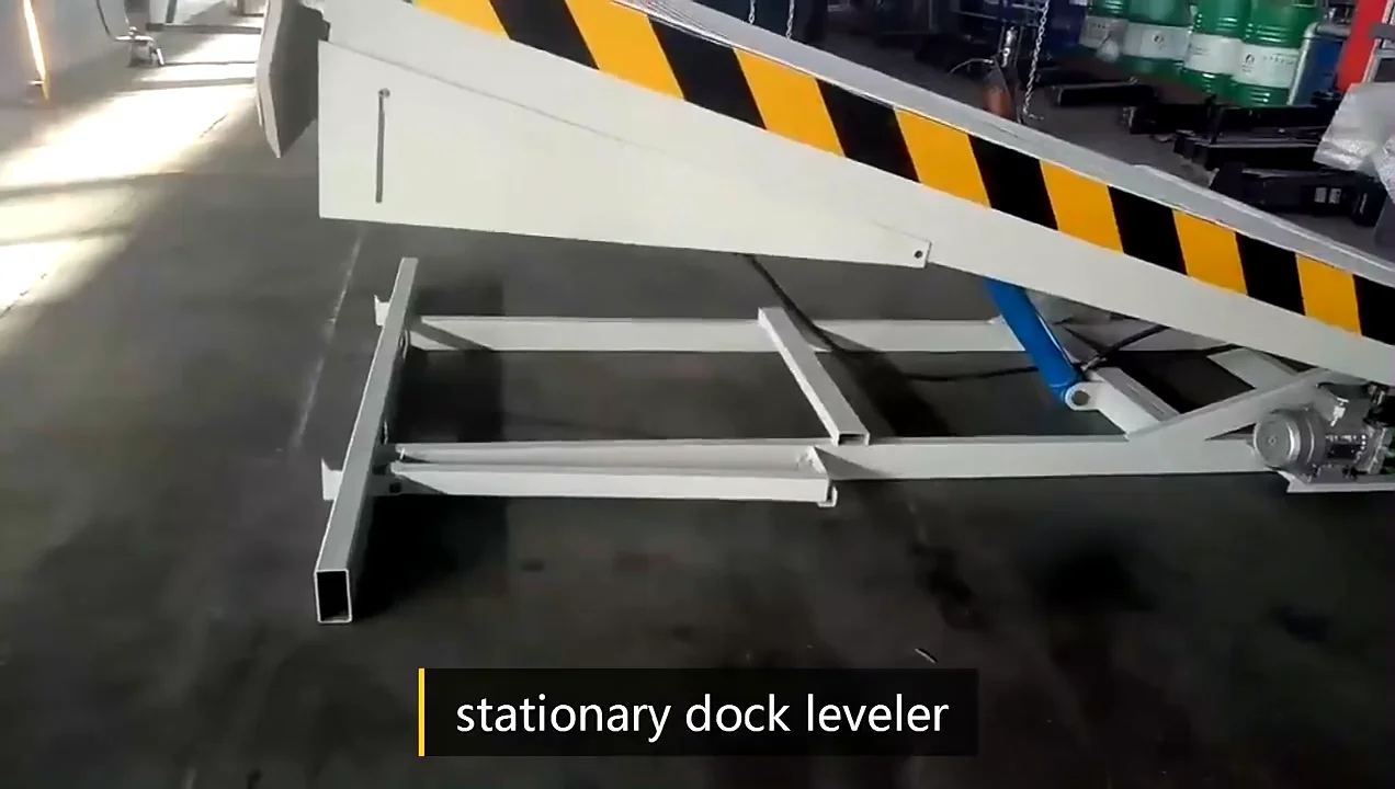 Electric Adjustable Hydraulic Loading Dock Ramp Boarding Bridge ...