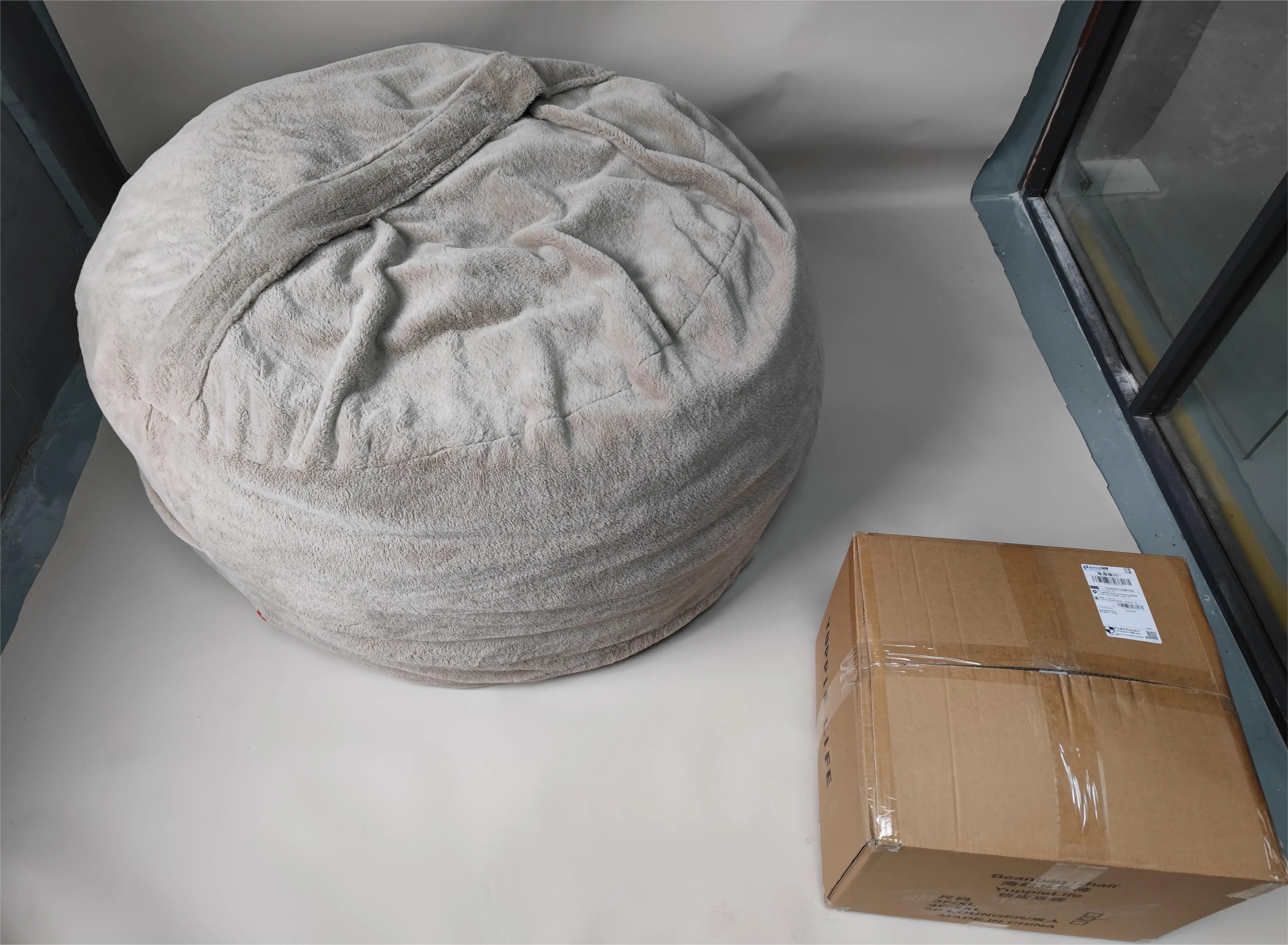 4ft Lounger Comfortable Bean Bag Large Size Foam Filled Bean Bag Bed ...