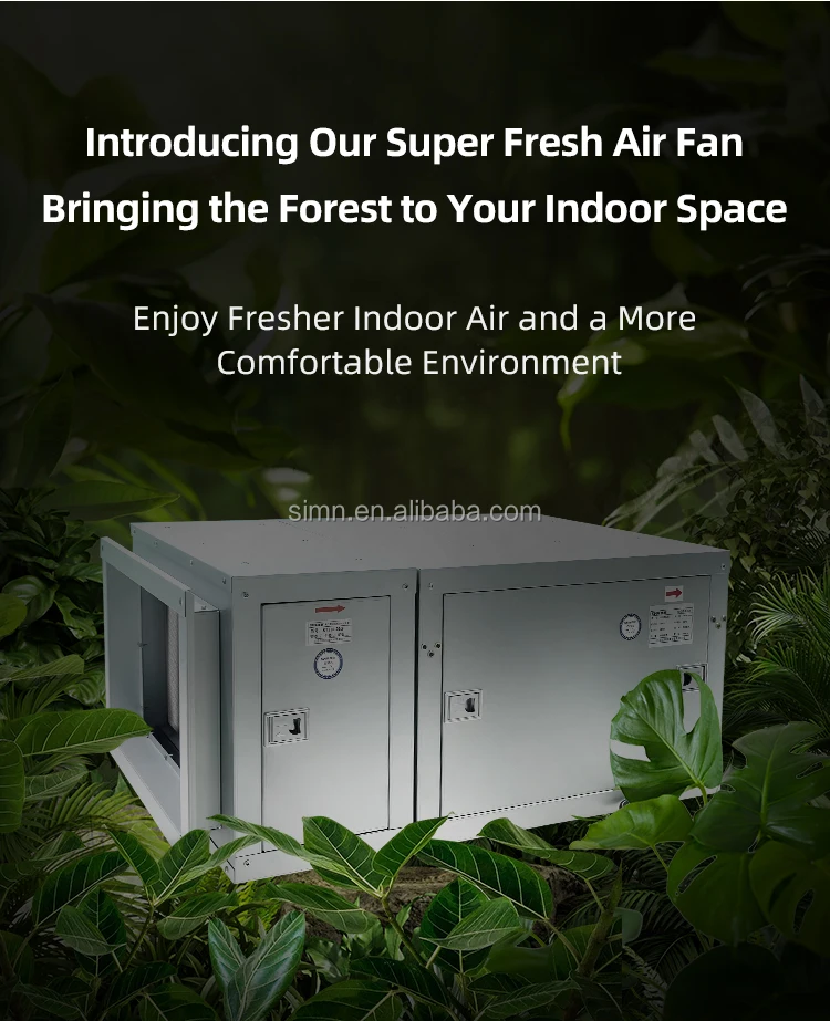 Long Lifespan Oblique Flow Filters Superior Fresh Air Exchange ...