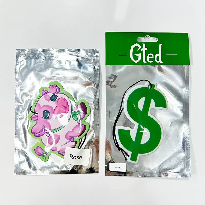 High Quality Strong Scent Custom Logo Fragrance Hanging Paper