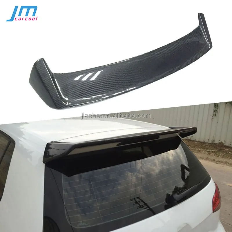 Carbon Fiber Rear Spoiler Roof Wing For Vw Golf 7 Vii Mk7.5 Standard ...
