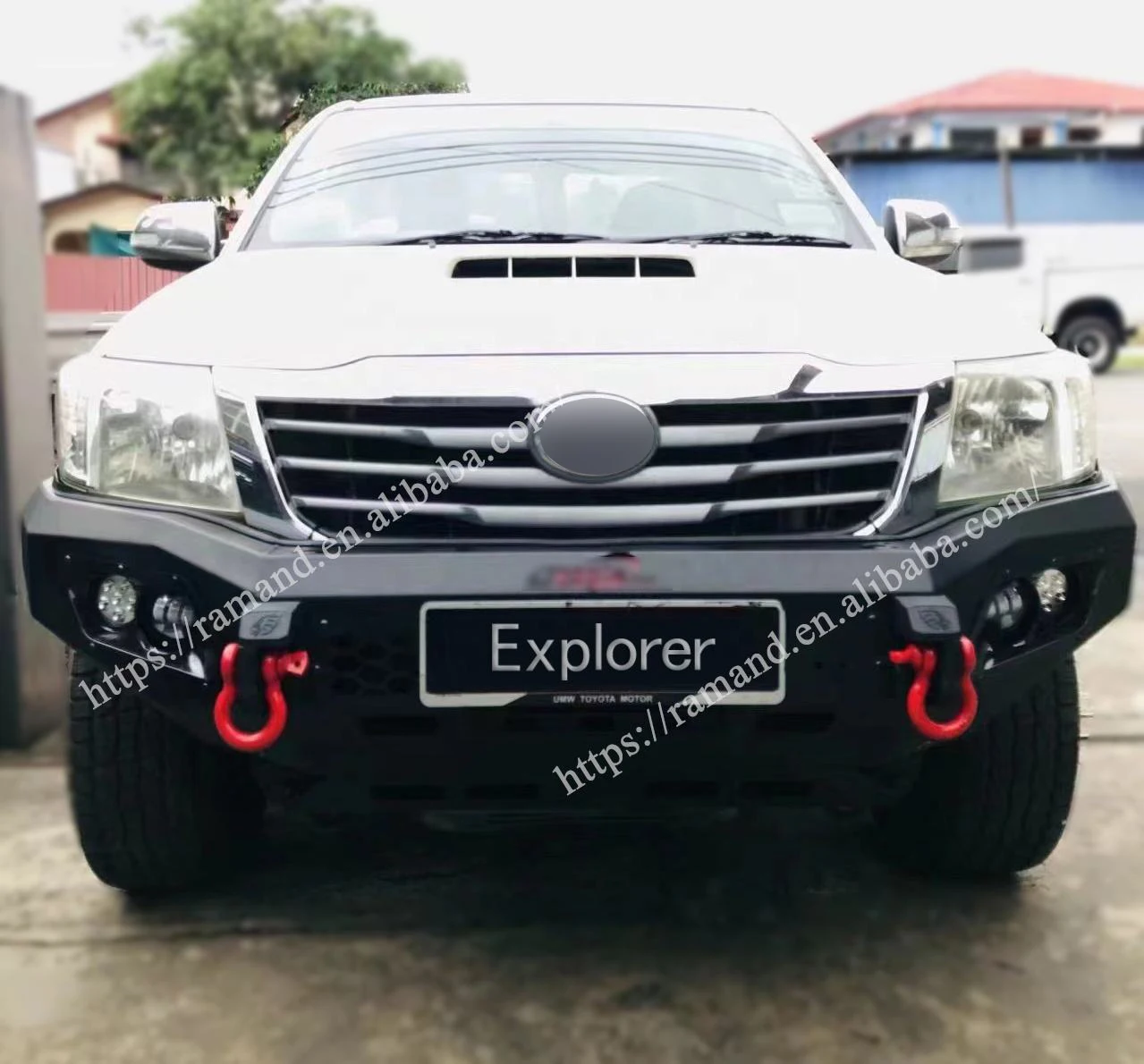 Steel Front Bumper Bar HM Hilux Vigo for 2005-2015