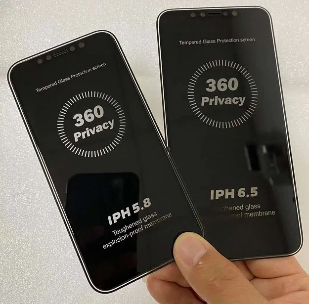 Best 360 Degree Bubble Free Privacy Tempered Glass Screen Protector ...