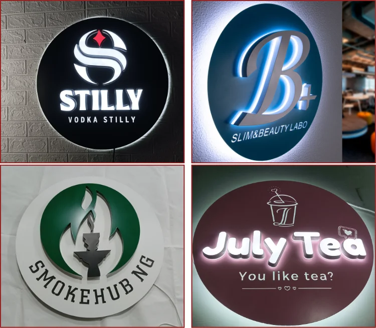 Kexian Custom Electronic Signs Bright Advertising Plate 3d LED Letter ...