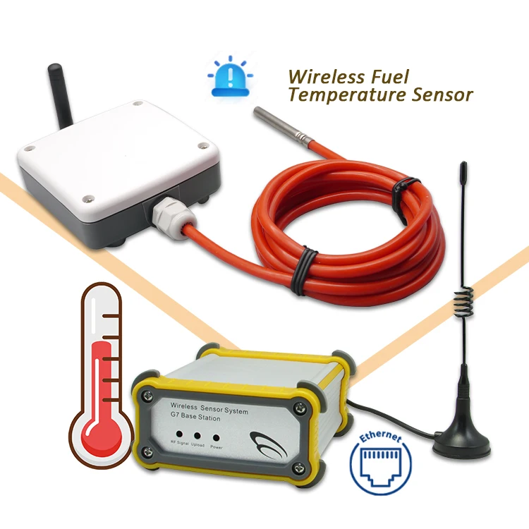 Temperature Data Logger Recorder Fuel Tank Temperature Monitoring Read ...