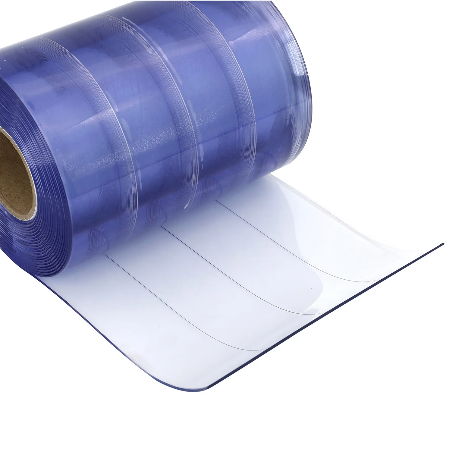 European Style PVC Strip Curtain Door Nylon Reinforced Plastic Sheets