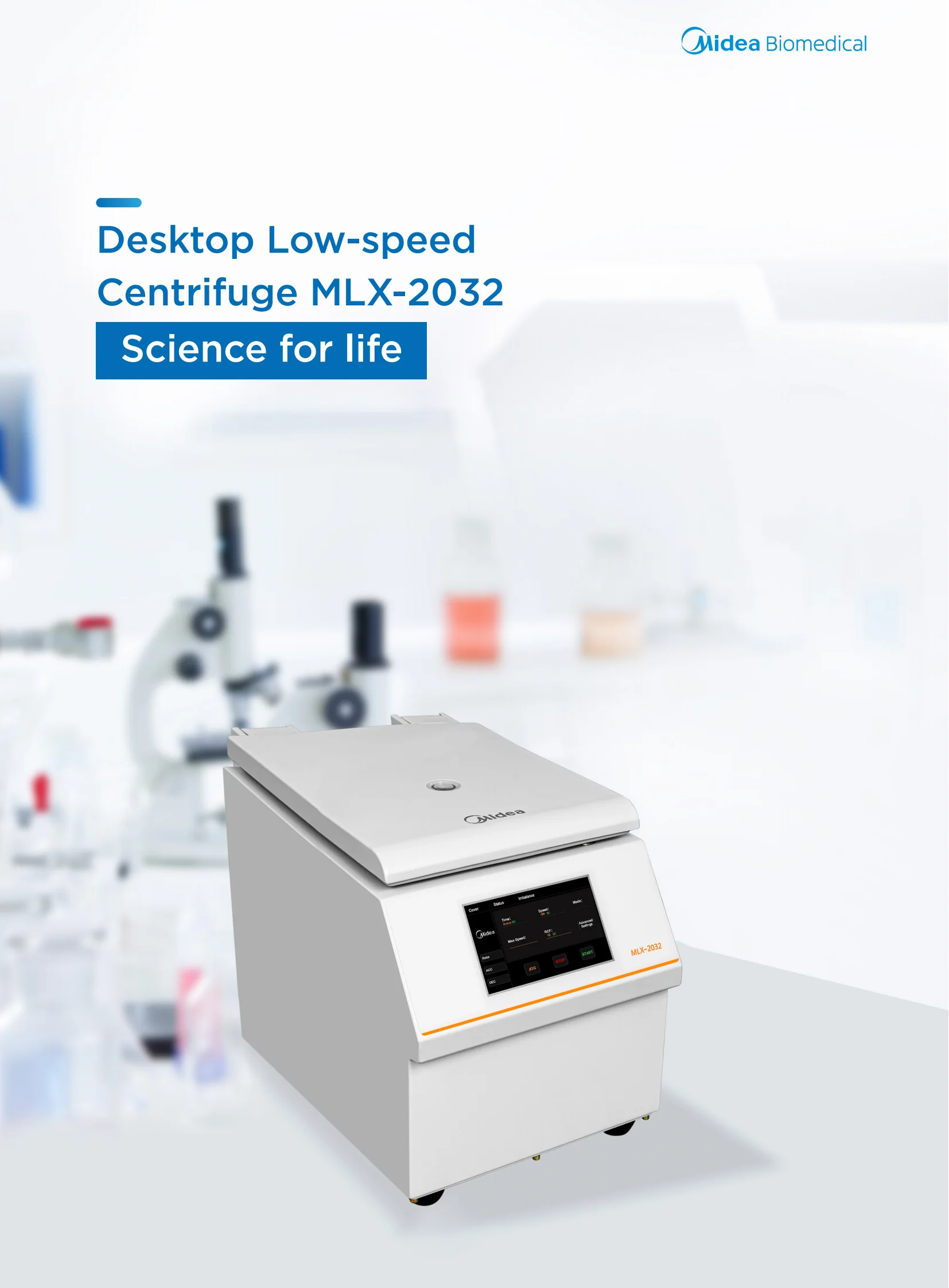 Midea Lab Stainless Steel Low Speed Centrifuge Customized Oem & Obm ...