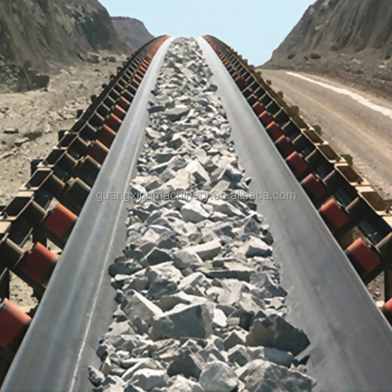 Long Distance Fixed Type Trough Belt Conveyor For Coal Underground ...