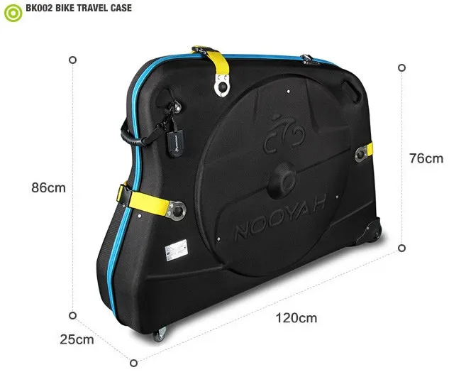 Bicycle Road Bike Hard Transport Case Tt Bike Case 29" Mountain Bike ...