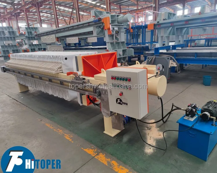 Automatic Hydraulic Compress and Cake Discharge Filter