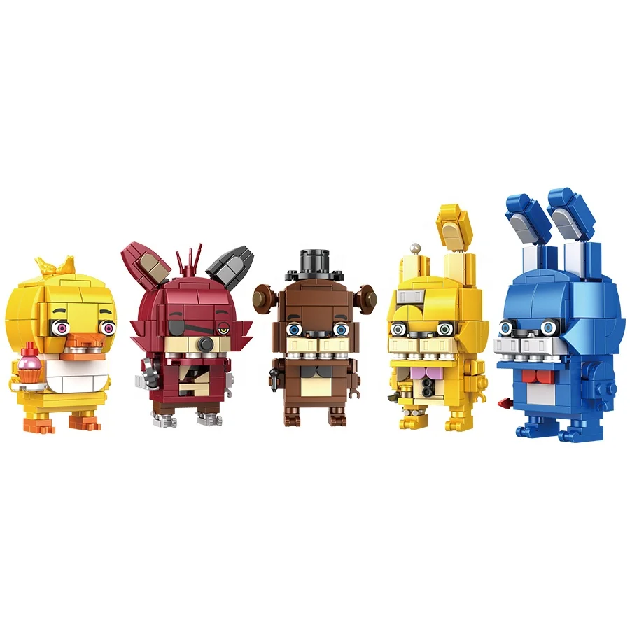 Wholesale Cute DIY Bricks Figure Toys Kids Gifts Robot Figures Building ...