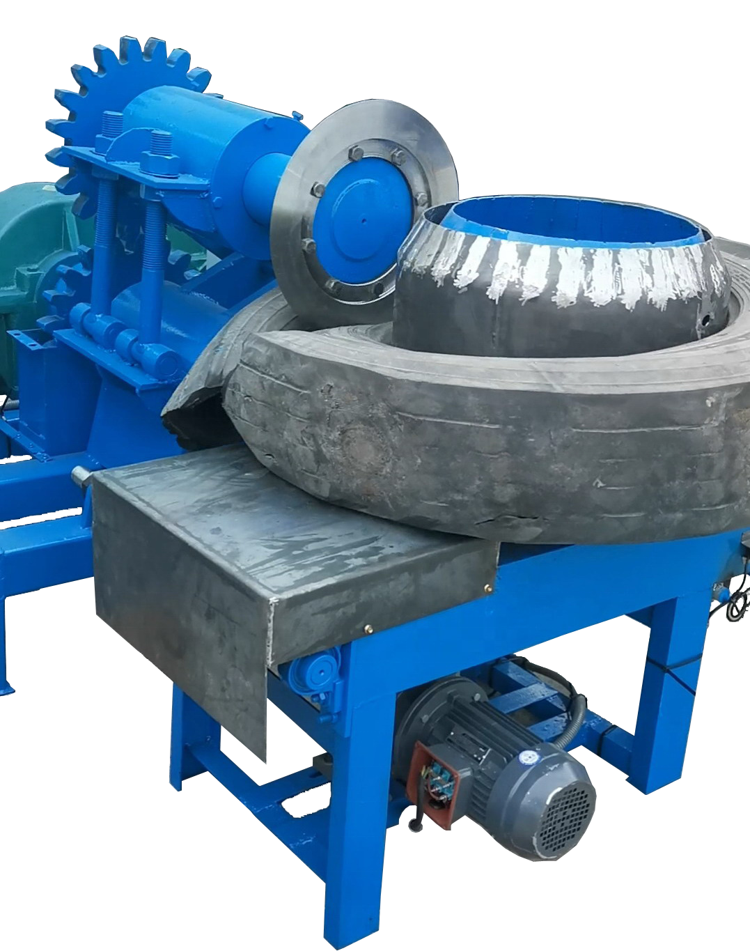 Horizontal Waste Tire Cutter Machine - Efficient Recycling