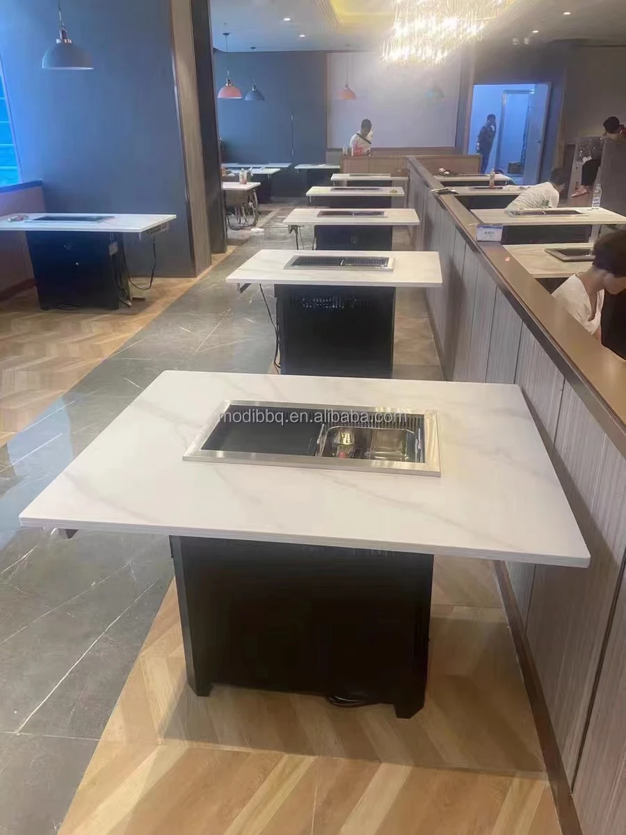 Modi Kitchen Equipment Commercial Electric Hot Pot Barbecue Korean ...