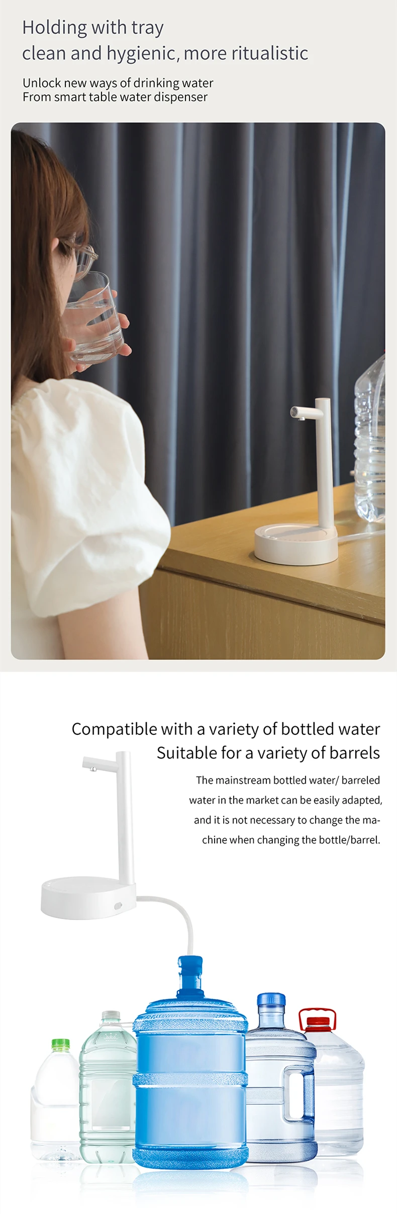 Outdoor Meneral Water Dispenser Bottom Loading Potable Water Treatment ...