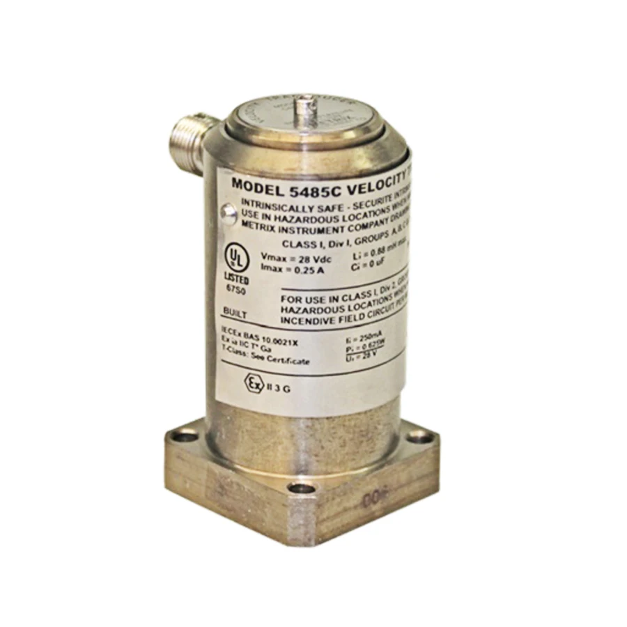 Metrix Velocity Sensor 5485C-006 | Original 4-20mA Stainless Steel ...