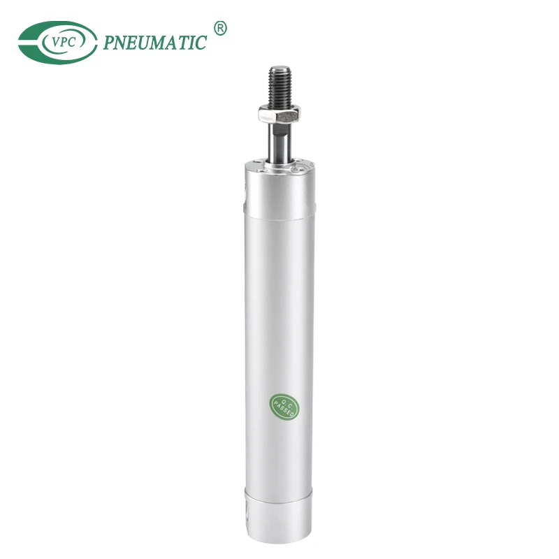 Cdj1 Series Flat-end Type Aluminum Alloy Mini Air Pneumatic Cylinder ...