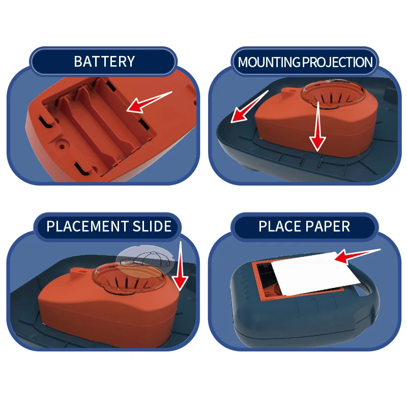 Kids Projection Patterns Study Table Children Painting Writing Board ...