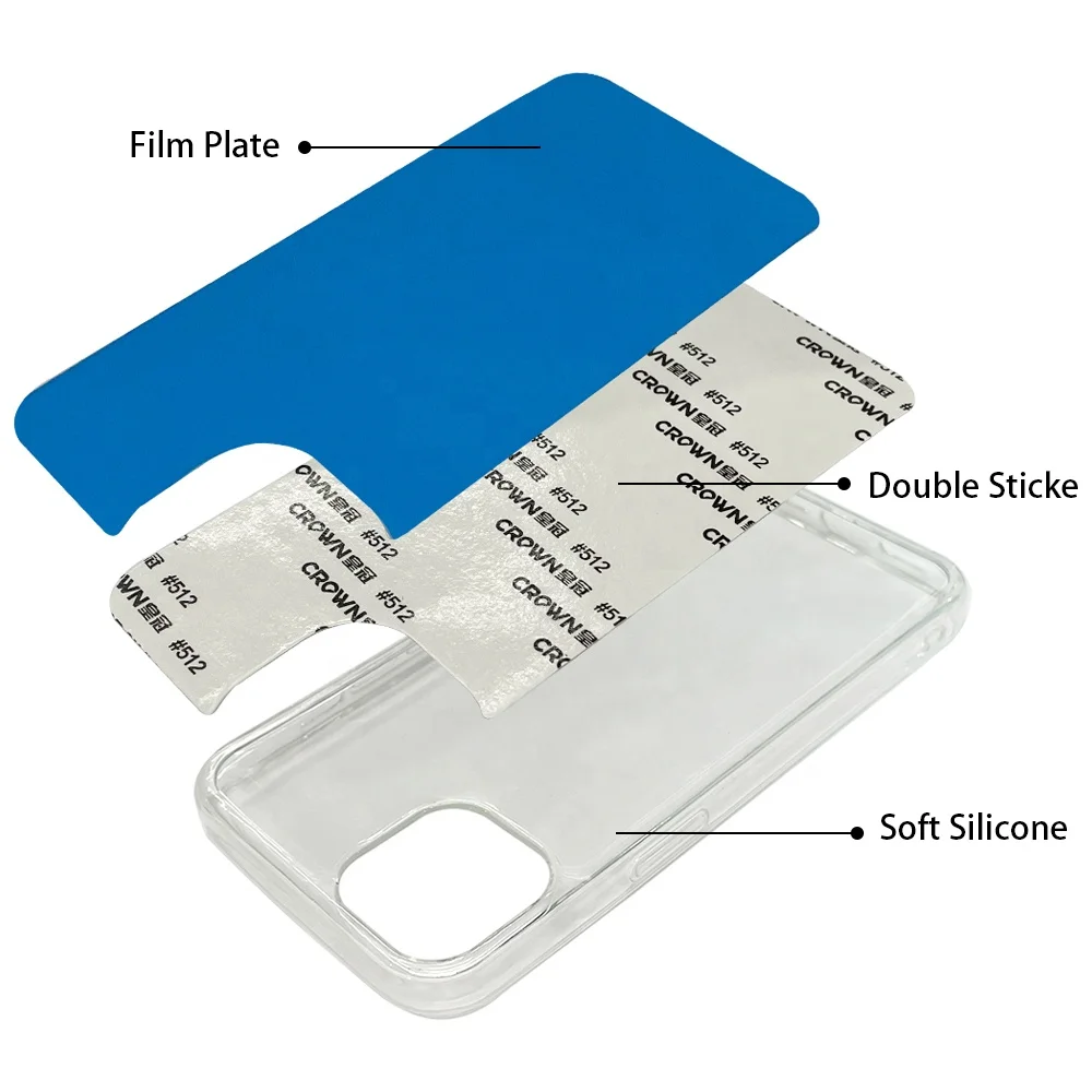 Prosub Sublimation Mobile Cover Custom Diy Printing Blank 2d Tpu ...