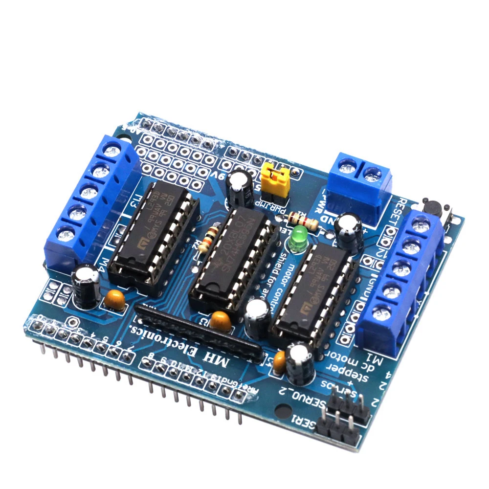 L293D Motor Drive Shield dual for arduino Duemilanove, Motor drive ...