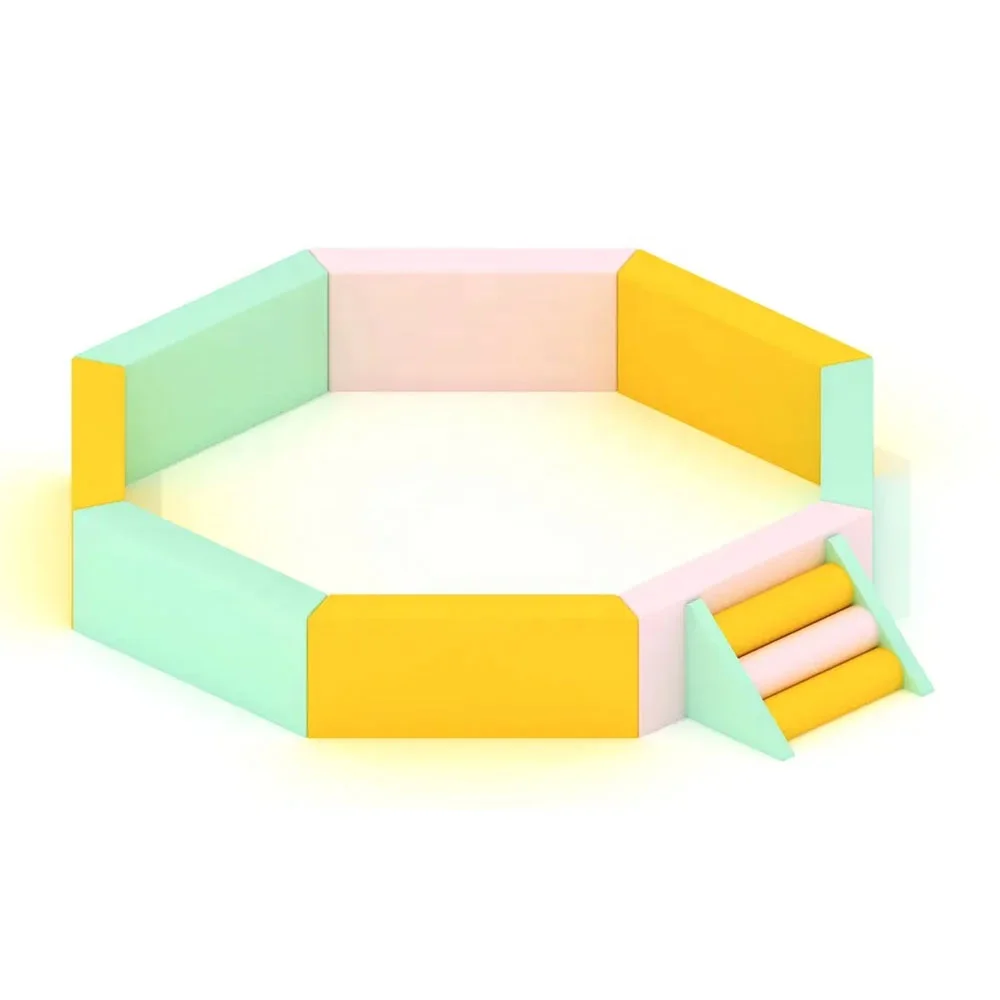 Commercial Kids Sensory Training Set Equipment White Soft Play Gates ...