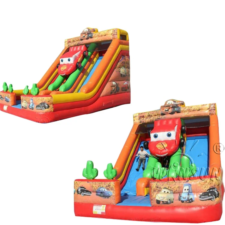 Cartoon Animation Super Wings Mc Kun Slides Unisex Slides Inflatable ...