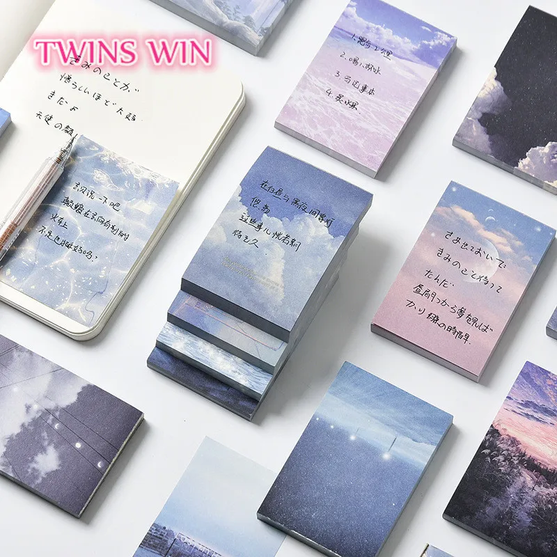 Wholesale Star Ocean Notes Mini Cute Student Notes Student Message ...