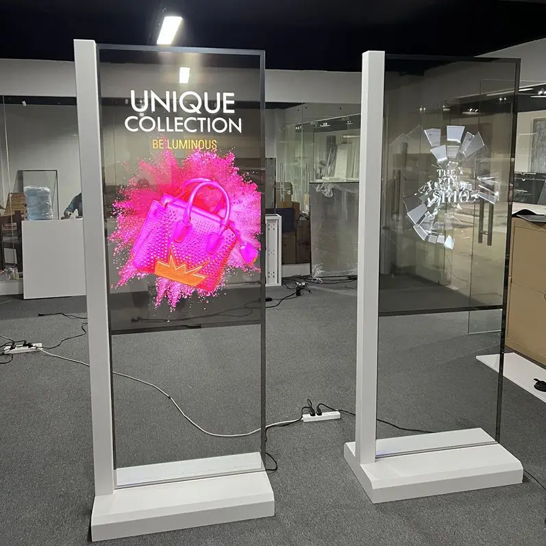 55 Inch Transparent OLED Display - Ultra Thin & See Through