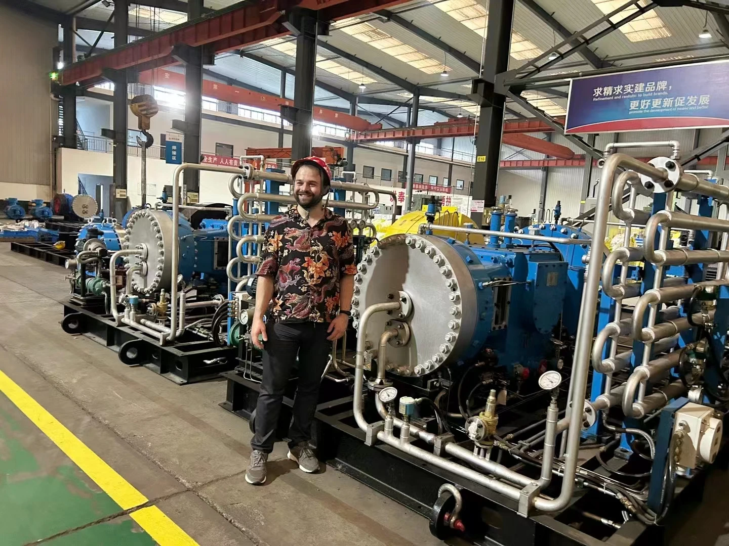 Diaphragm Compressor For On Site Hydrogenation Station - Buy Hydrogen ...