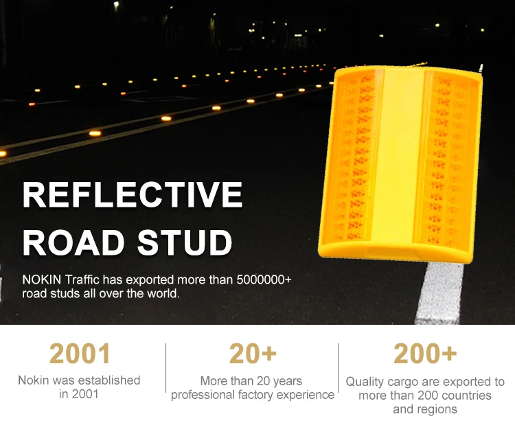 New Design Road Safety Reflectors - High Visibility & Durability