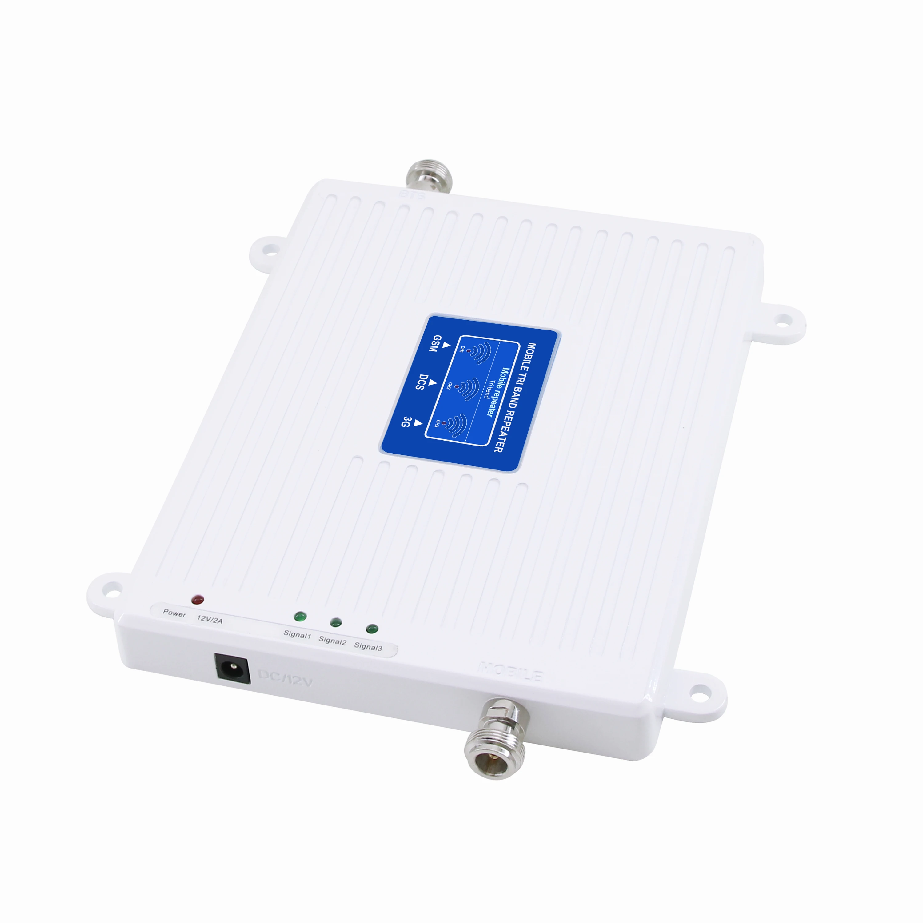 Fullset 900/1800/2100mhz Tri-Band Signal Repeater - 63db Gain