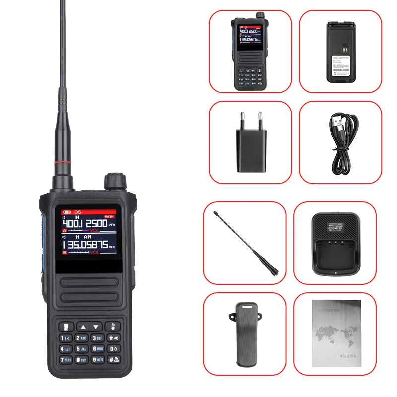 Wireless Custom JJCC Wholesale BF Handy GPS Handheld Walkie Talkie Two Way Radio Long Range ...