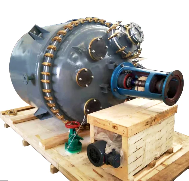 1000l Fully Closed Mixing Glass Lined Reactor Acid Reactor Enamel ...