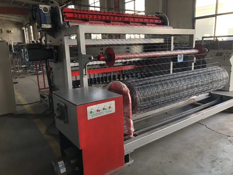 Grassland Animal Fence Wire Mesh Making Machine Field Farm Fence Deer ...