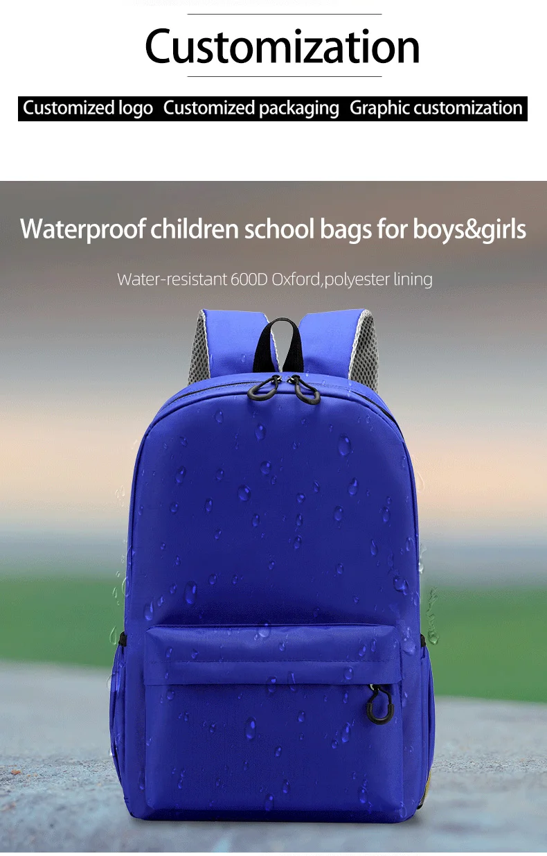 Multifunctional Waterproof Backpacks For Kids Fashionable School Bags ...
