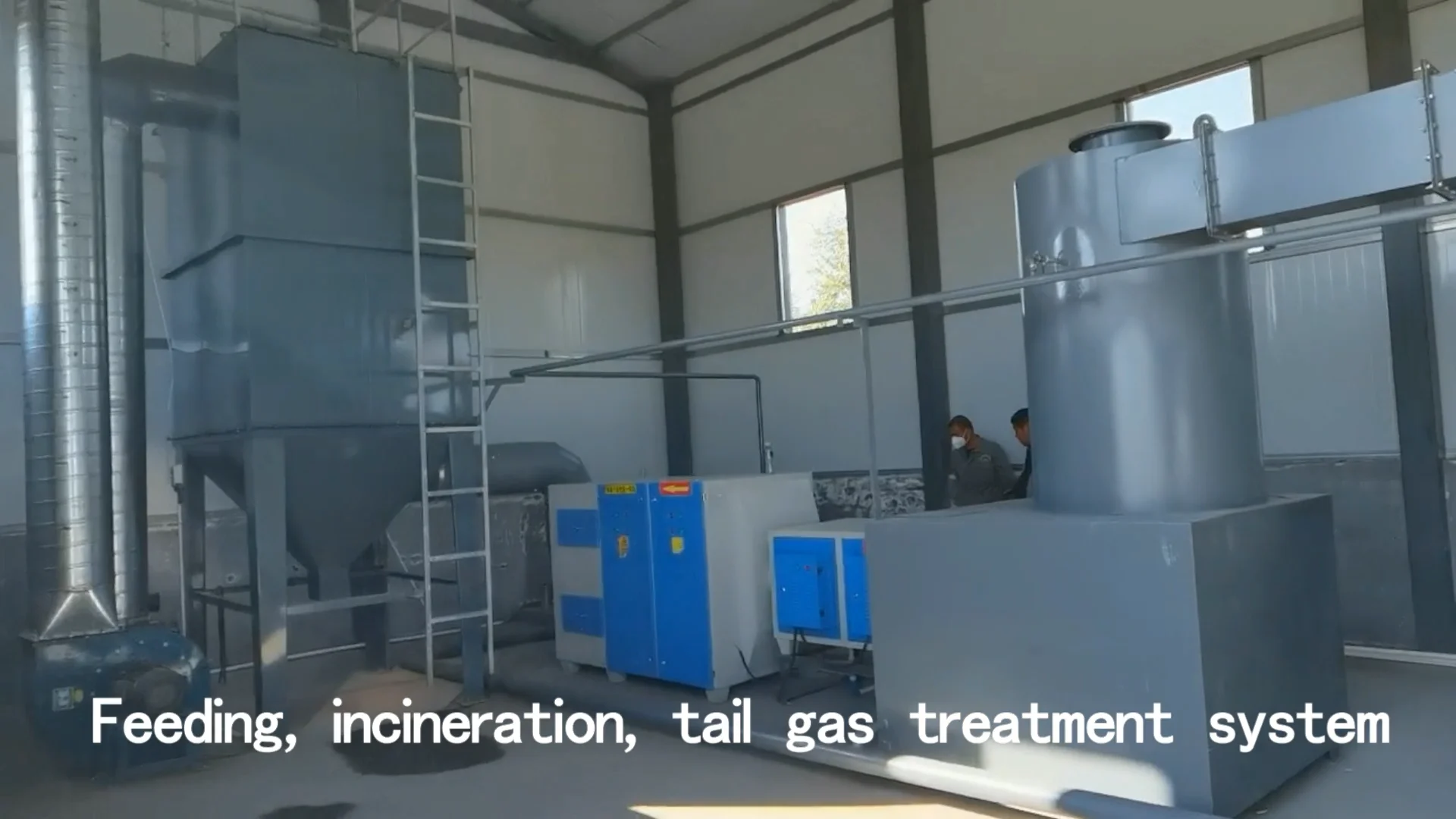 Lab Incinerator Garbage Small Scale Solid Waste Incinerator Burning ...