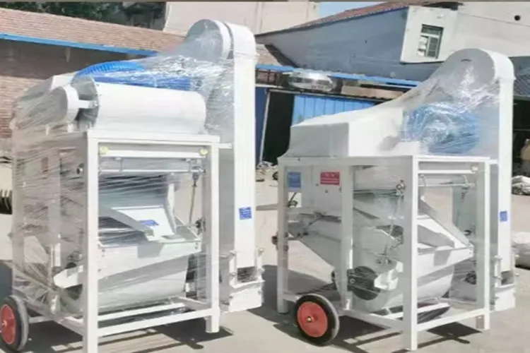 Air Blower Grain Cleaners Mobile Small Winnow Grain Cleaner Grain Seed ...