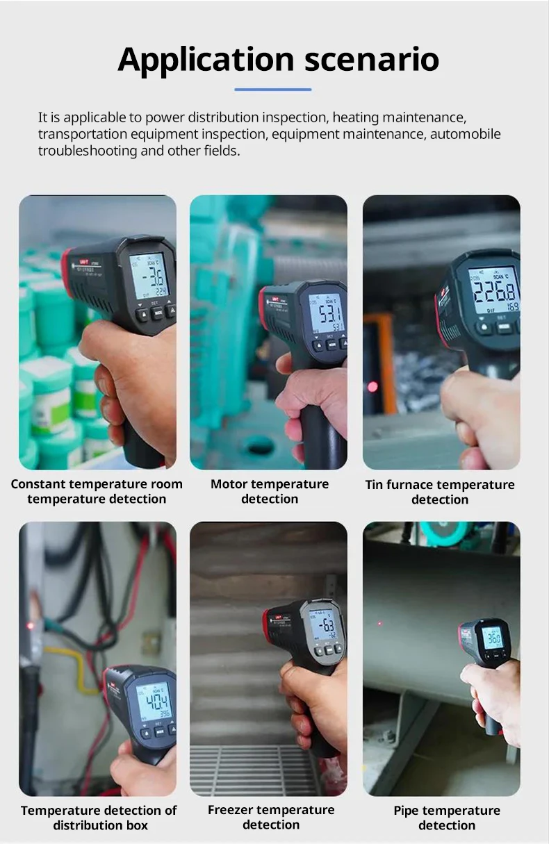 UNI-T UT306S Digital Infrared Thermometer - Precision & Reliability