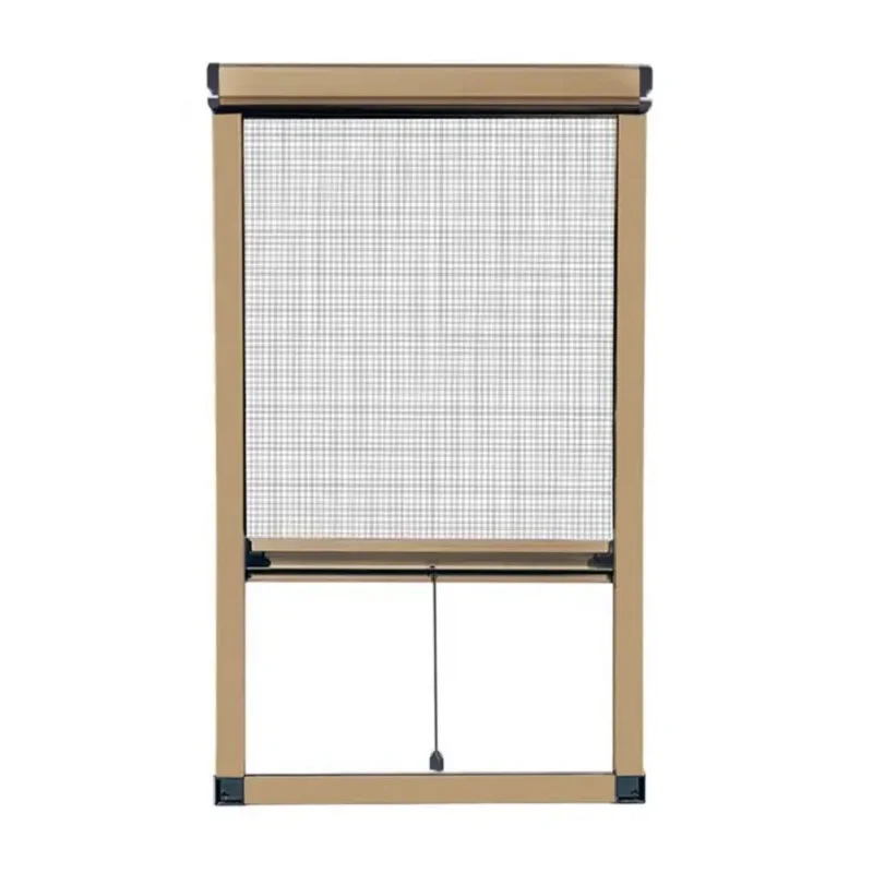Adjustable Automatic Aluminum Frame Window Roller Mosquito Screen ...