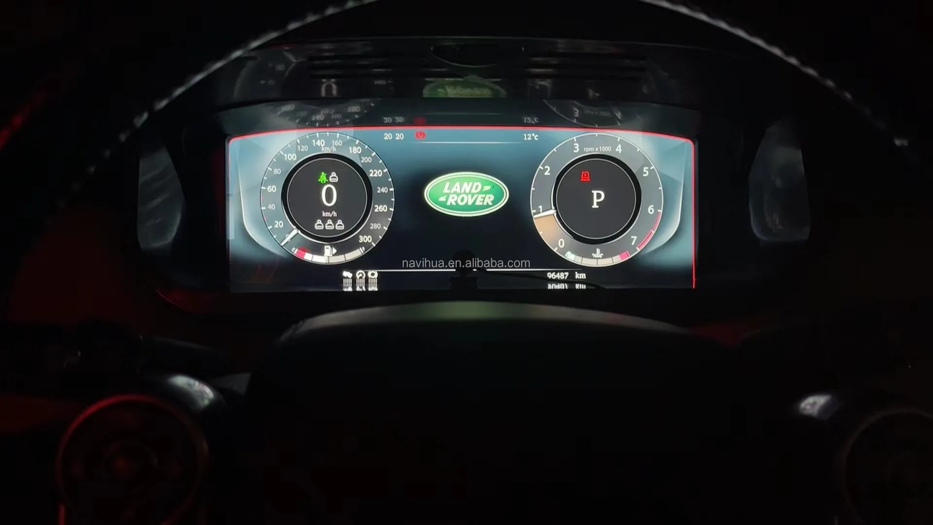 Navihua Digital Speedometer for Range Rover Sport 2014-17