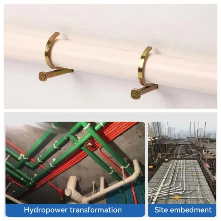 Alibaba.com: Steel 15mm 20mm 25mm zinc PPR pipe hook nail for water ...