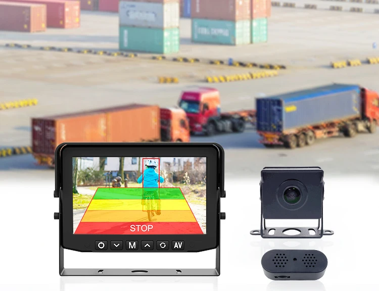 Truck Distance Radar Visual Buzzer Alert Anti Collision Reversing ...