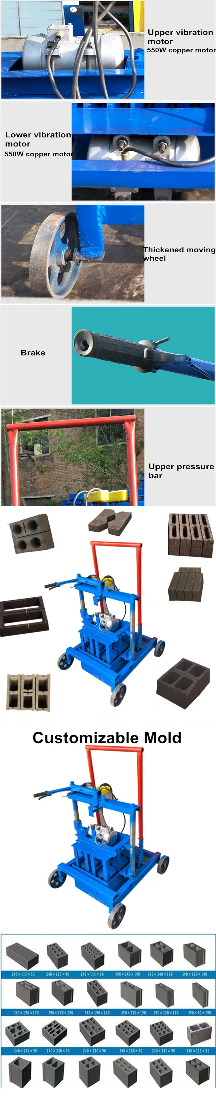 Mini Manual Brick Molding Machine for Making Bricks - OEM | Wholesale