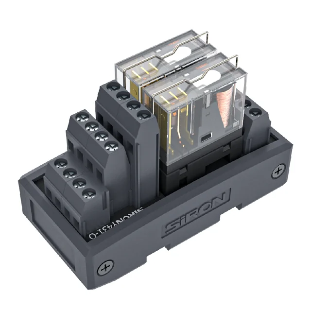 SiRON Y434-O 8 Bit 1C Power l Power Relays Module Coil Power Supply 10a ...