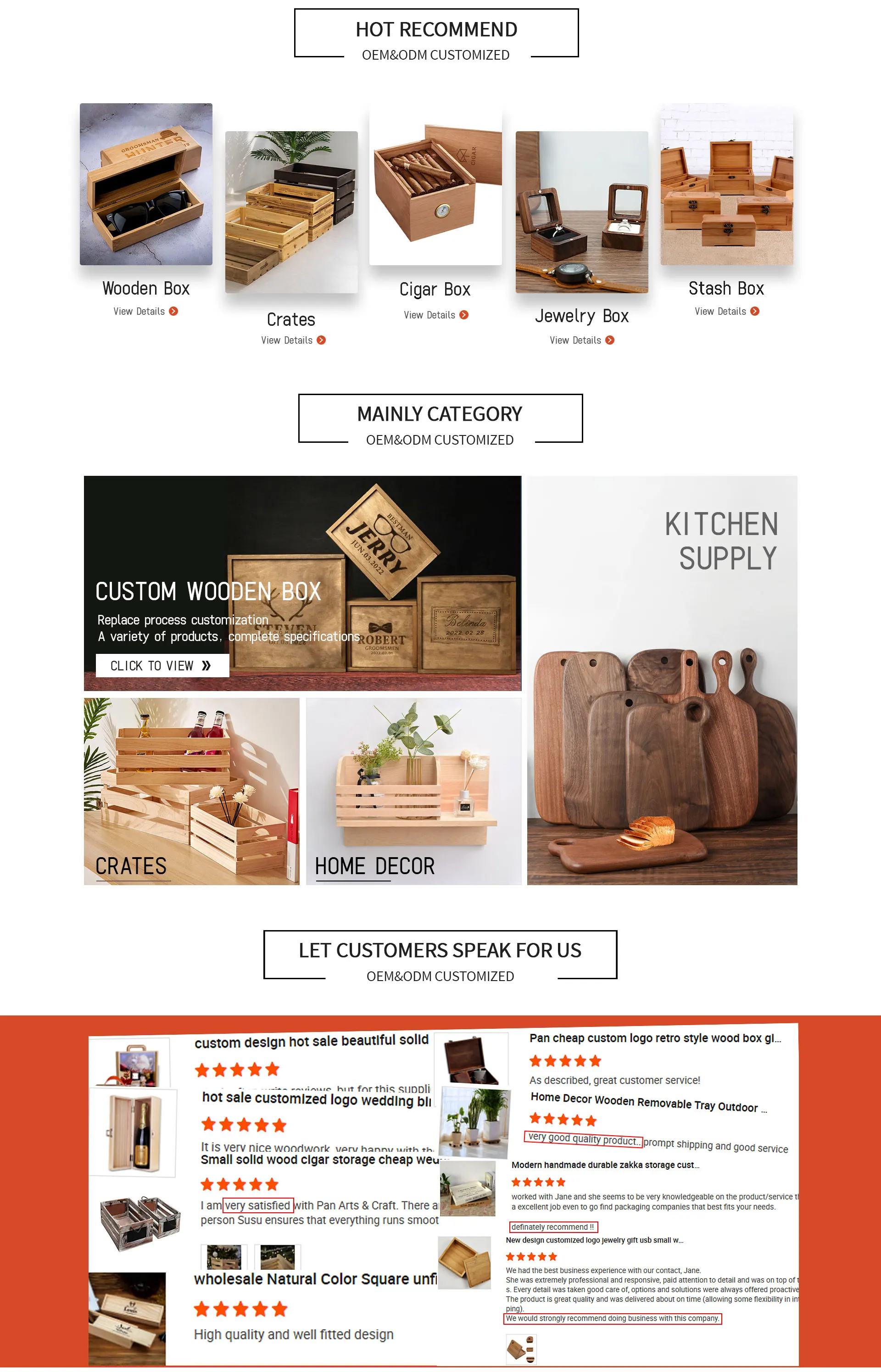 Shandong Pan Arts& Crafts Co., Ltd. - Wooden Box, Wooden Wine Box