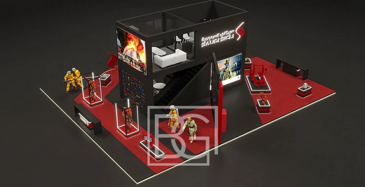 Aluminum Trade Show Booth Backlit Exhibition Display Exhibition Modules ...