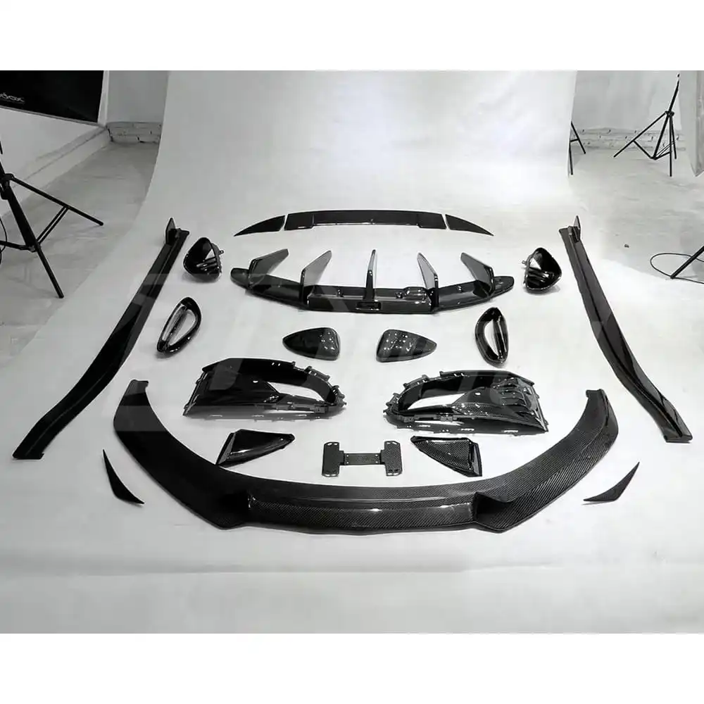 Dry Carbon Fiber Front Bumper Vents for Lotus Emira Air Intake Ducts ...