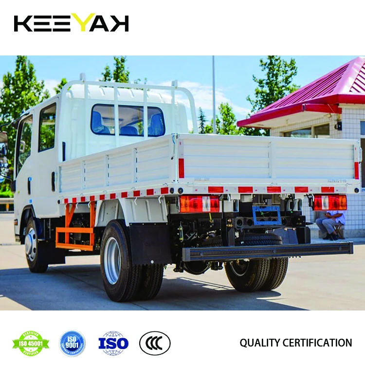 Alibaba.com: Isuzu NPR 4*2 Diesel Light Cargo Truck, 3ton 5ton Dropside ...